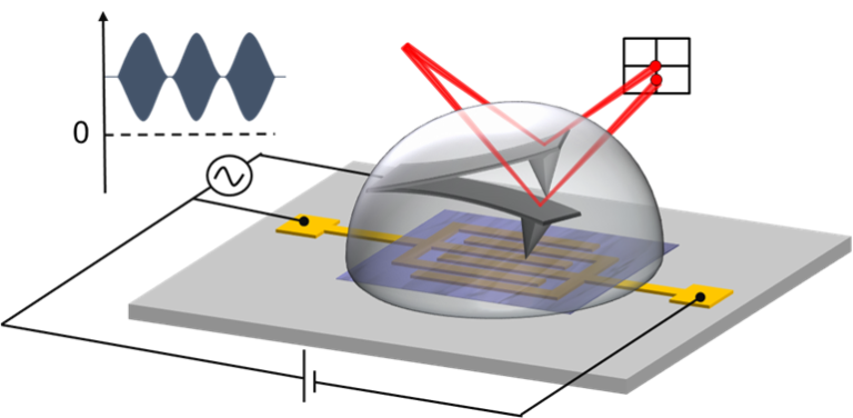 Electric forces to characterize future biocompatible organic electronic ...