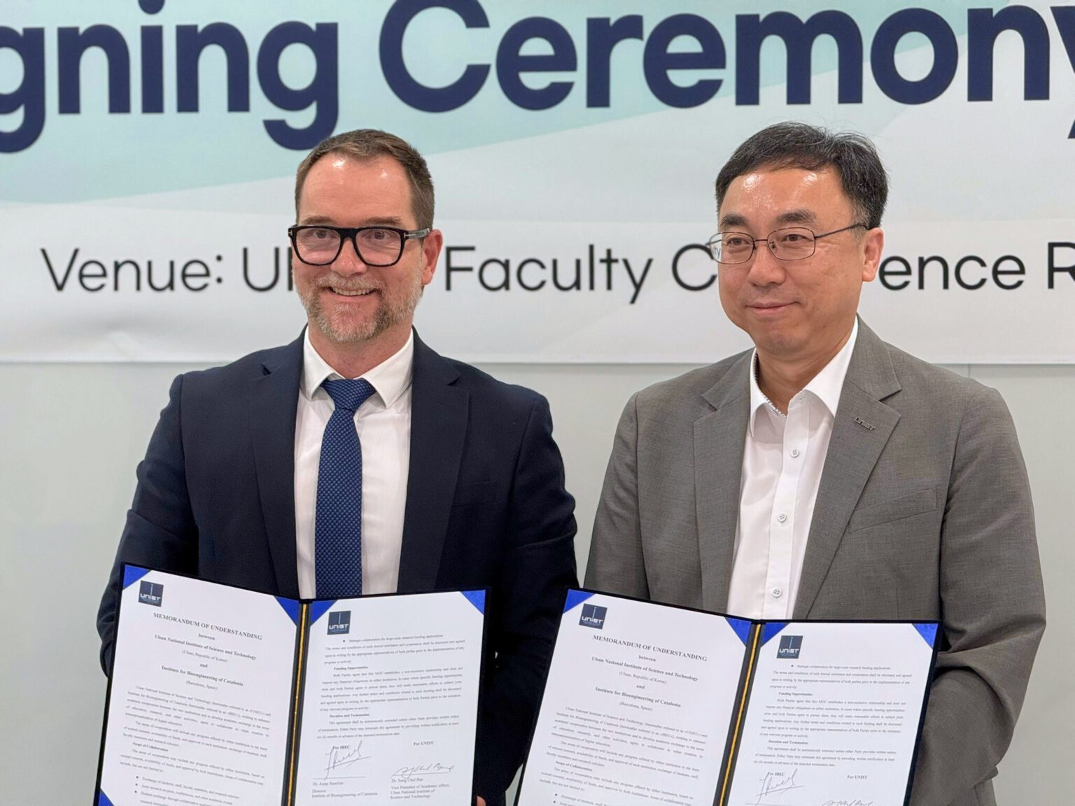 IBEC and UNIST Host Forum on Next-generation Bioengineering to ...